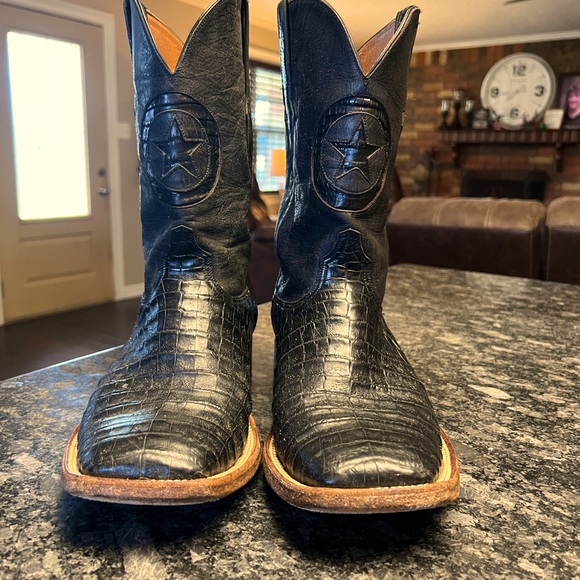 Black Jack Hand Made Boots | Shoes | Rare Black Jack Alligator Tail ...